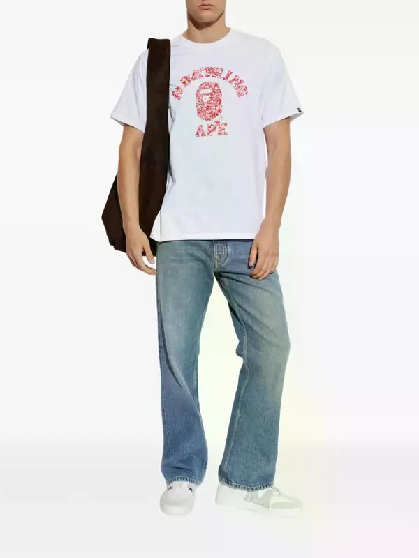 A BATHING APE Logo-print T-shirt