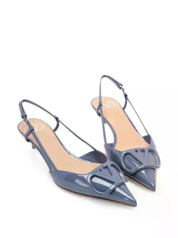 Valentino Garavani Vlogo Signature Slingback Pumps