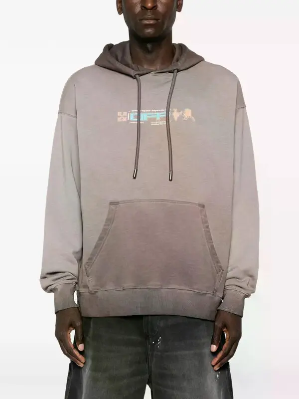 Off-White Arrows-print Cotton Hoodie