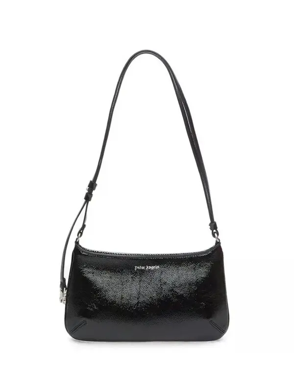 Palm Angels Giorgina Shiny Shoulder Bag - Black