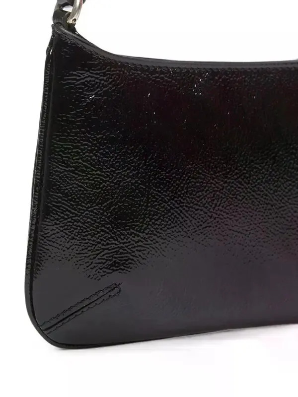 Palm Angels Giorgina Shiny Shoulder Bag - Black