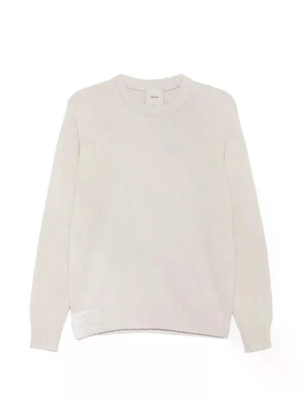 THE AMHANTE Ribbed-trim Sweater