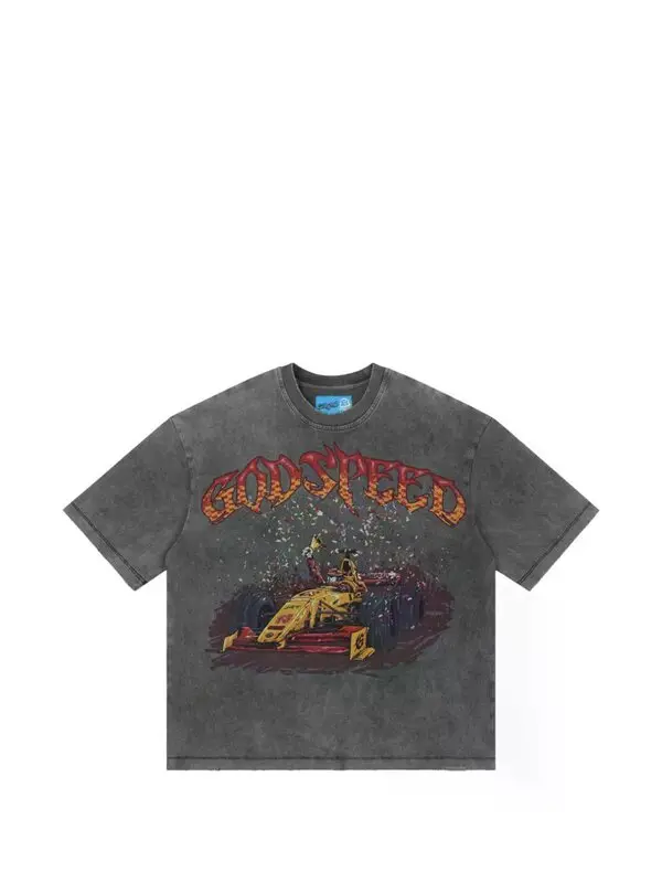 GODSPEED F1 Dreams Graphic-print Washed T-shirt