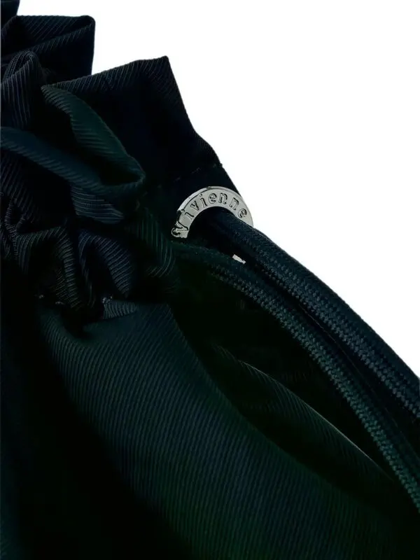 VIVIENNE WESTWOOD Logo-emblem Drawstring Bucket Bag