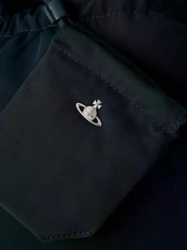 VIVIENNE WESTWOOD Logo-emblem Drawstring Bucket Bag