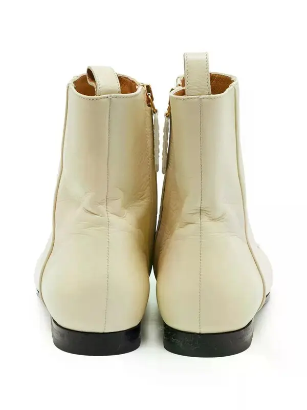 Gucci Jordaan Horsebit Ankle Boots