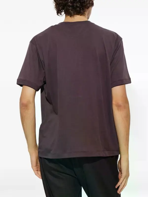 Eleventy Crew-neck T-shirt - Purple