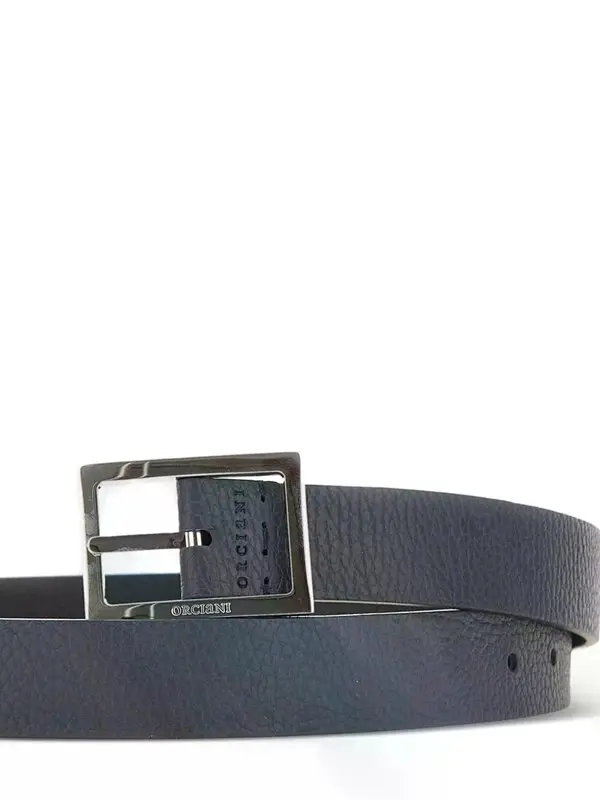 Orciani Dollaro Reversible Belt - Blue