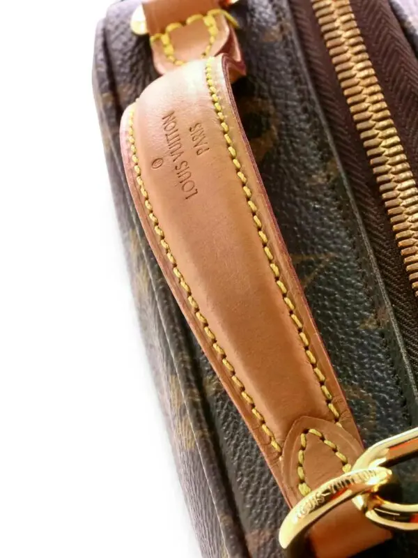 LOUIS VUITTON Utility Monogram Canvas Crossbody Bag - Brown