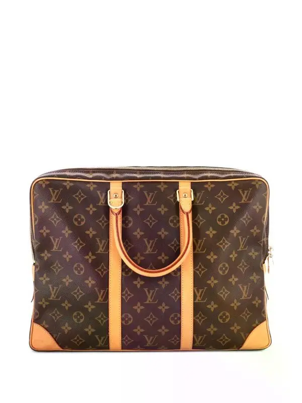 LOUIS VUITTON Monogram Canvas Porte-documents Voyage Briefcase