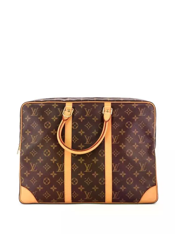 LOUIS VUITTON Monogram Canvas Porte-documents Voyage Briefcase
