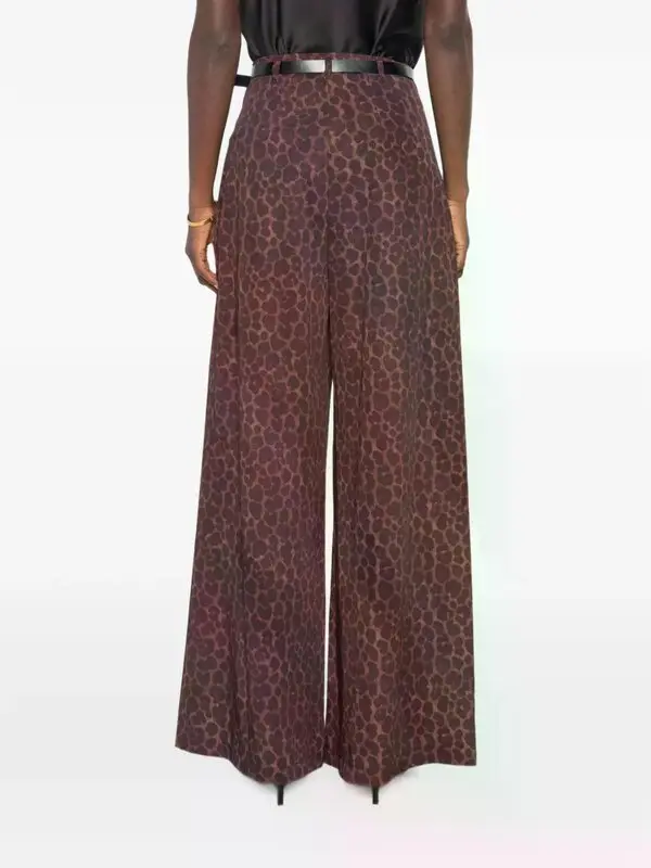Imperial Leopard-print Palazzo Pants