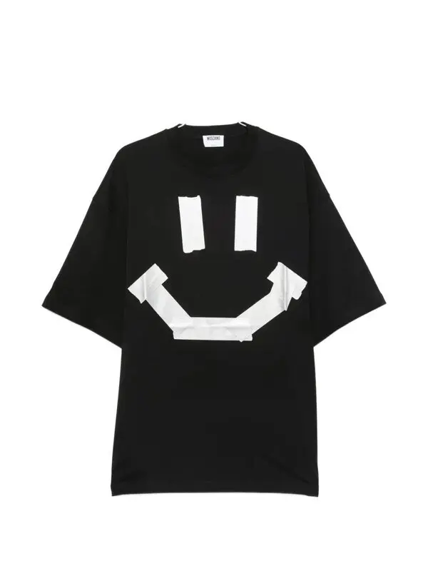 Moschino Smiley-print T-shirt