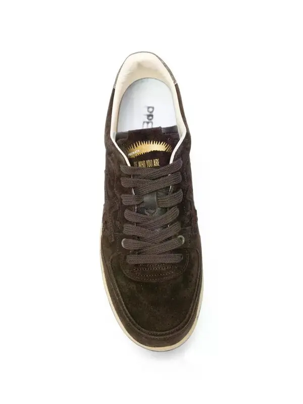 Premiata Bskt Clay Suede Sneakers