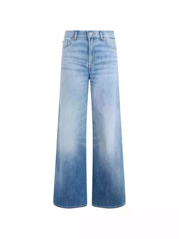 7 For All Mankind Wide-leg Jeans