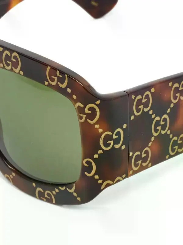 Gucci Monogram Shield Sunglasses