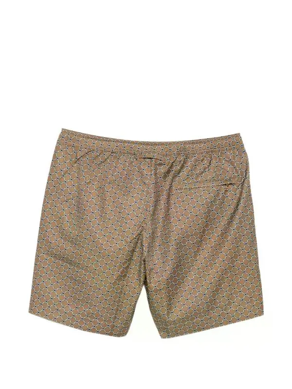 Orlebar Brown Geometric Pattern Drawstring Swim Shorts