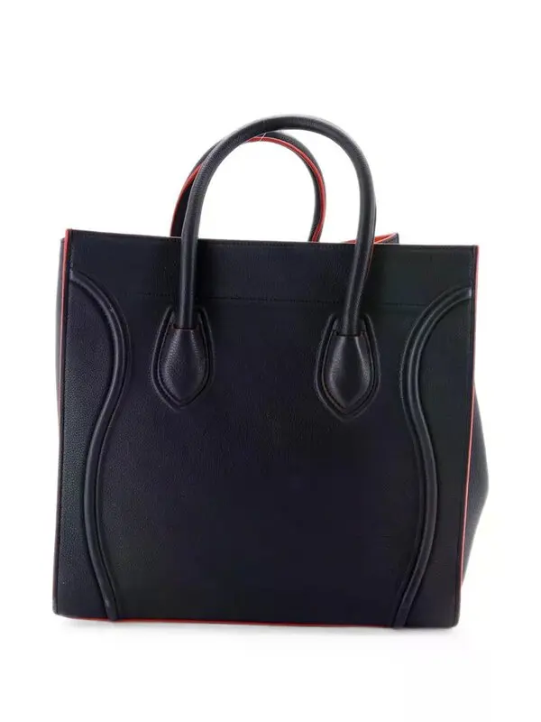 Celine Luggage Bag Grainy Leather Mini Tote Bag