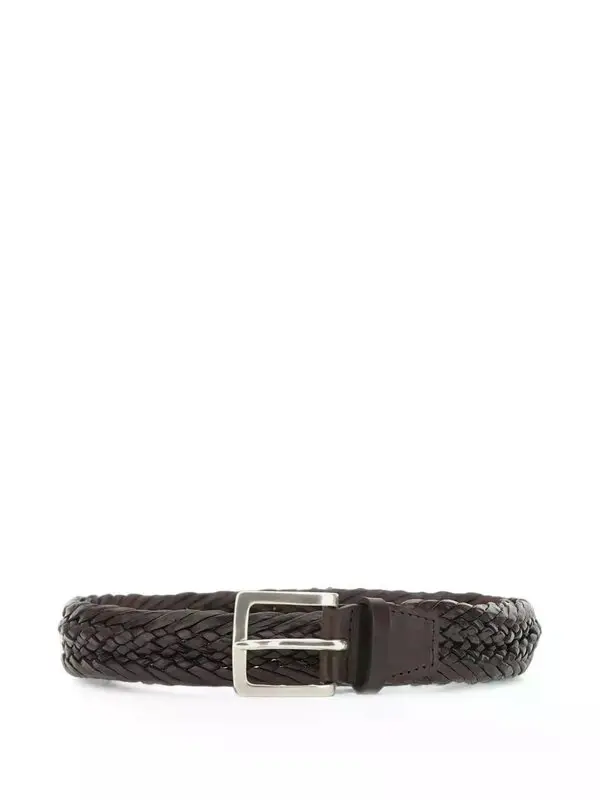 Orciani Woven Leather Belt
