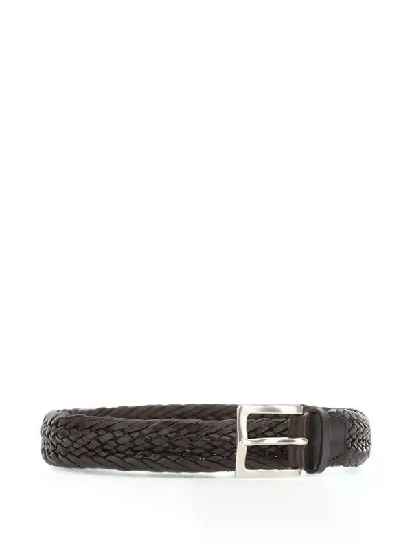 Orciani Woven Leather Belt