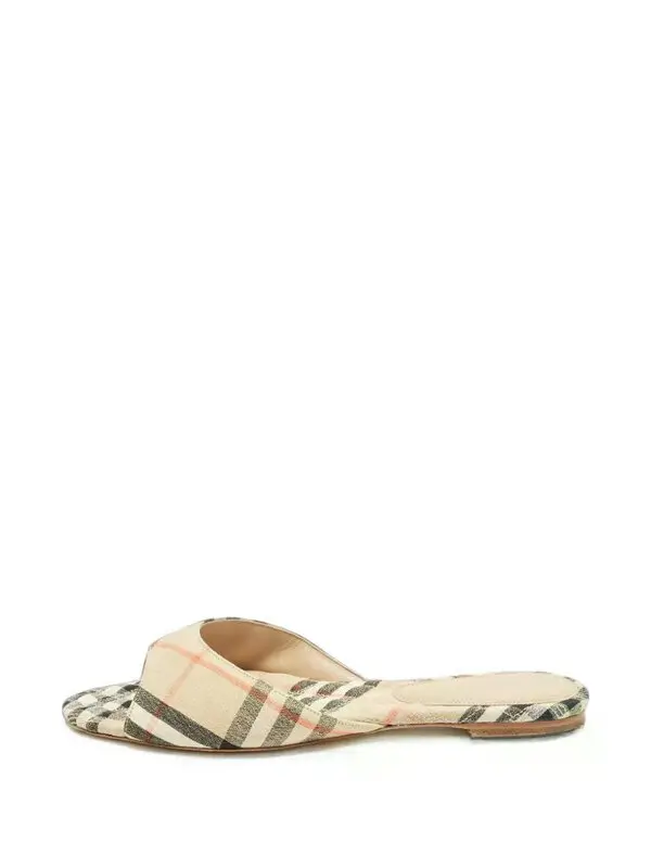Burberry Sloane Flat Sandals