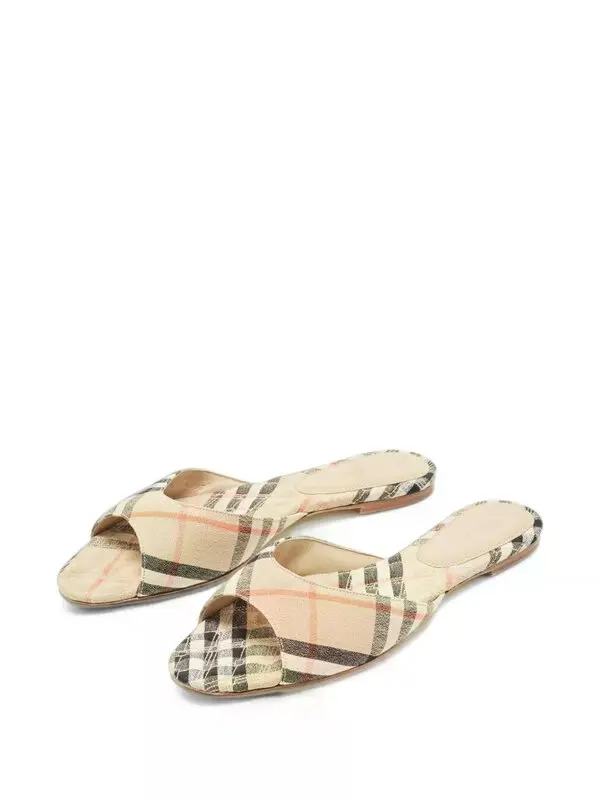 Burberry Sloane Flat Sandals