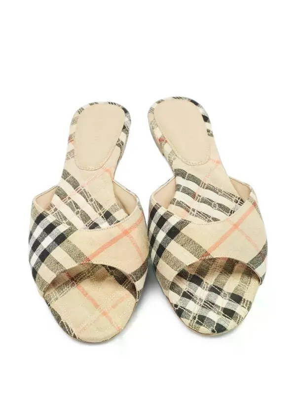 Burberry Sloane Flat Sandals