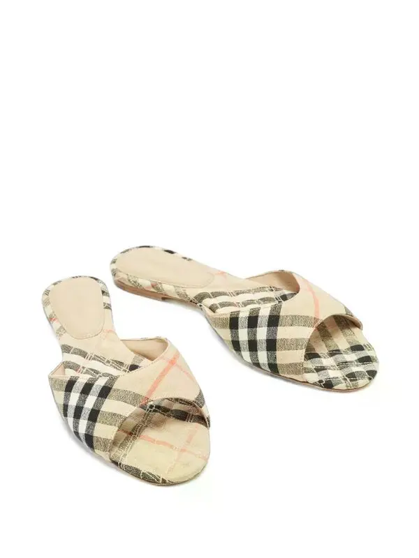 Burberry Sloane Flat Sandals