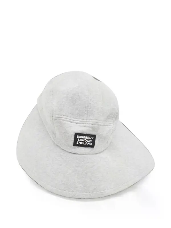 Burberry Logo-detail Cotton Baseball Cap