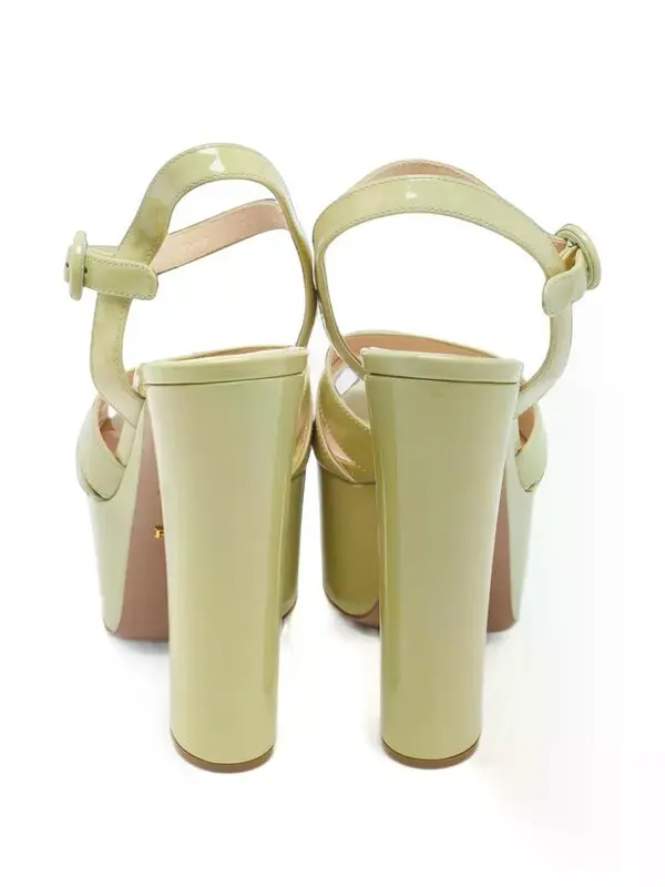 Prada Platform Ankle-strap Sandals