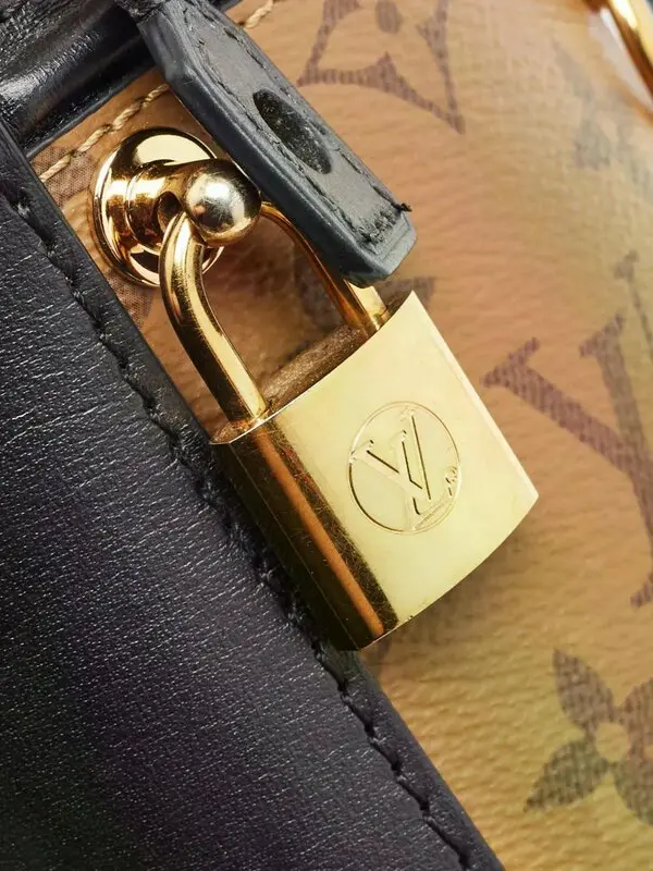 LOUIS VUITTON 2018 Cannes Monogram Reverse Canvas Mini Bag