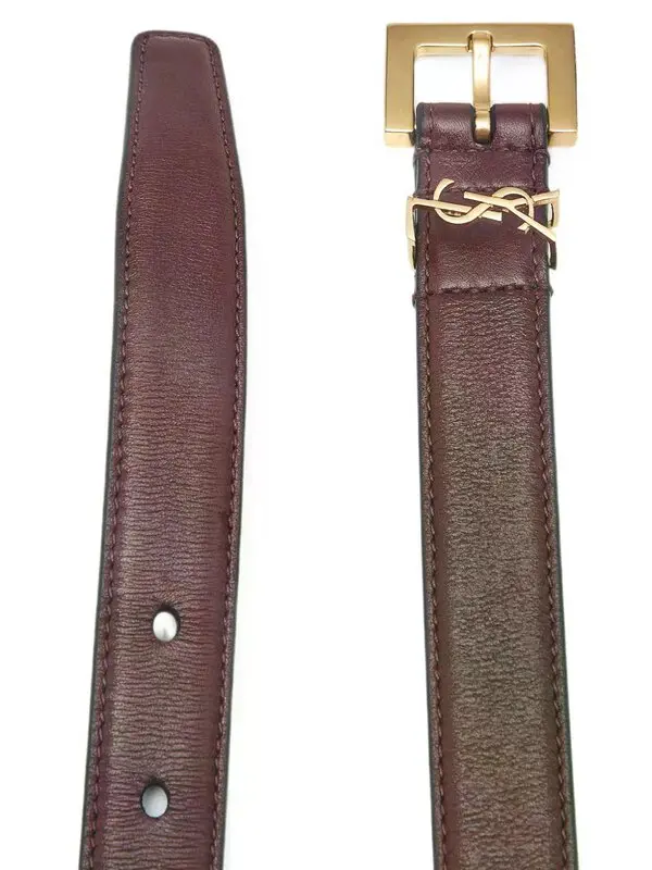 Saint Laurent Cassandre Slim Belt