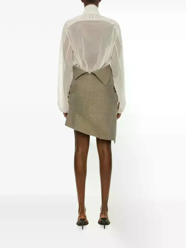 Christopher Esber Danie Sheer-panelled Bomber Jacket
