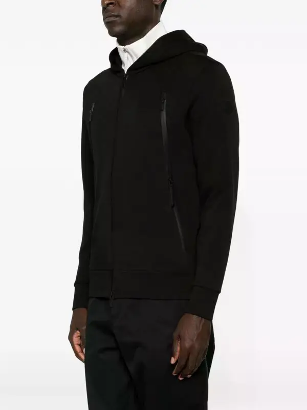 Moncler Zip-up Hooded Sweatshirt