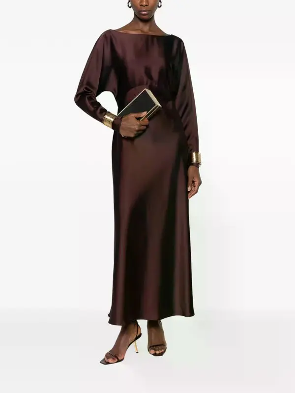Imperial V-back Maxi Dress