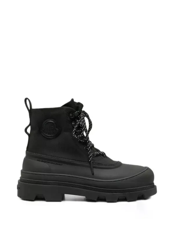Moncler Vera Panelled Lace-up Boots