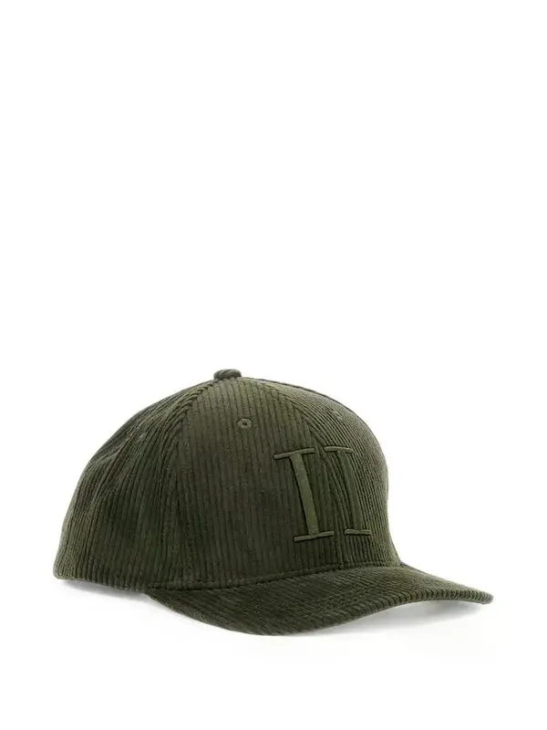 LES DEUX Corduroy Logo-embroidered Baseball Cap - Green
