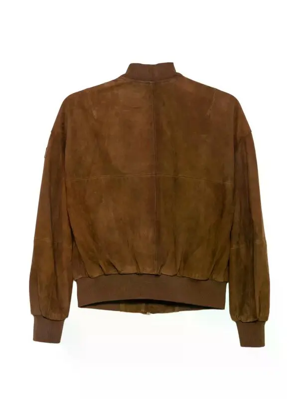 Peuterey Suede Bomber Jacket
