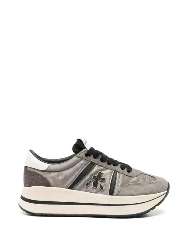 Premiata Beth Platform Sneakers - Grey
