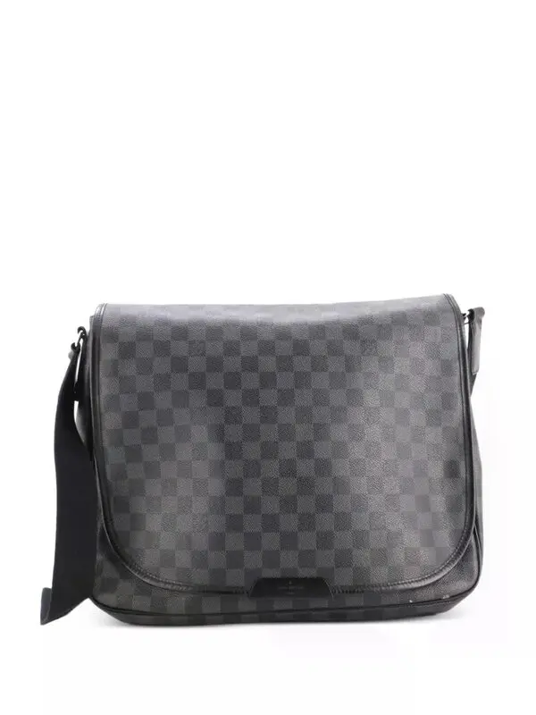 LOUIS VUITTON Daniel Messenger Bag Damier Graphite Gm Cross Body Bag