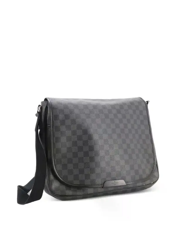 LOUIS VUITTON Daniel Messenger Bag Damier Graphite Gm Cross Body Bag