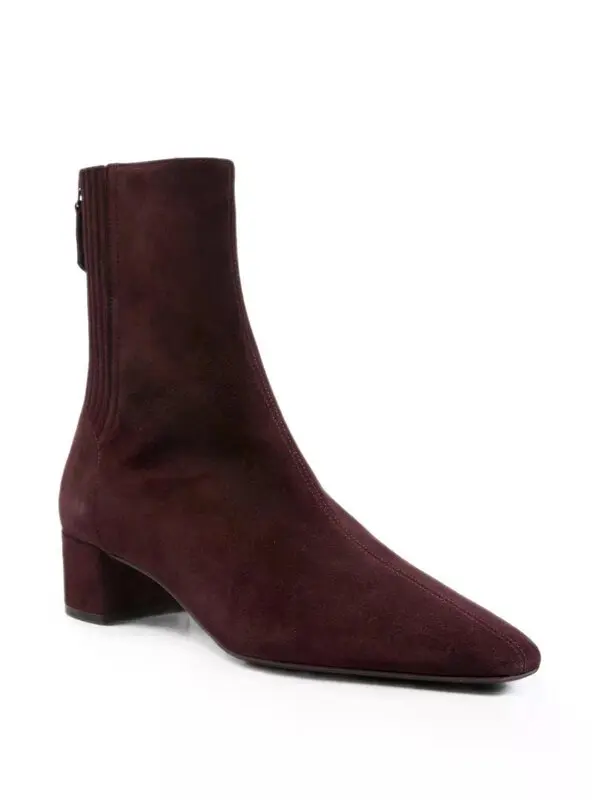 AQUAZZURA Saint Honoré Suede Ankle Boots