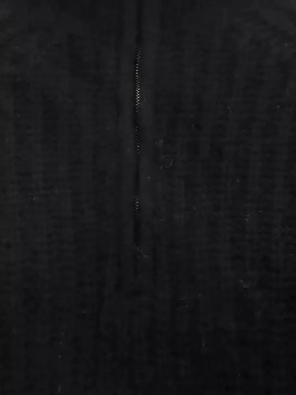 ALLUDE Ribbed-knit Half-zip Sweater