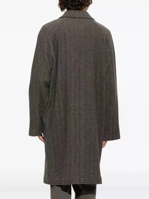 Eleventy Herringbone Coat