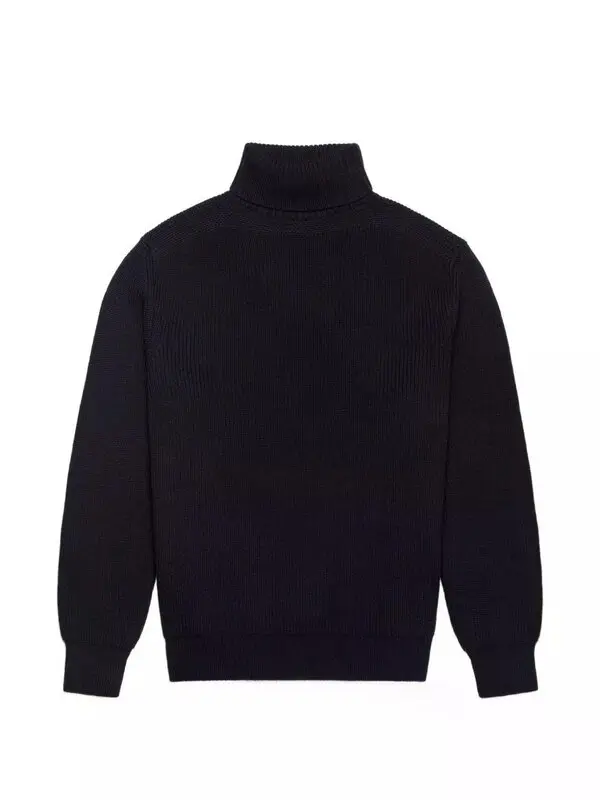 SEBAGO High-neck Ribbed Sweater
