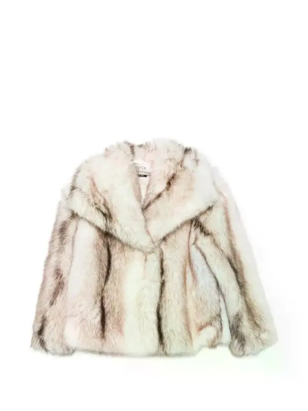 Source Unknown Harper Faux-fur Jacket - Neutrals