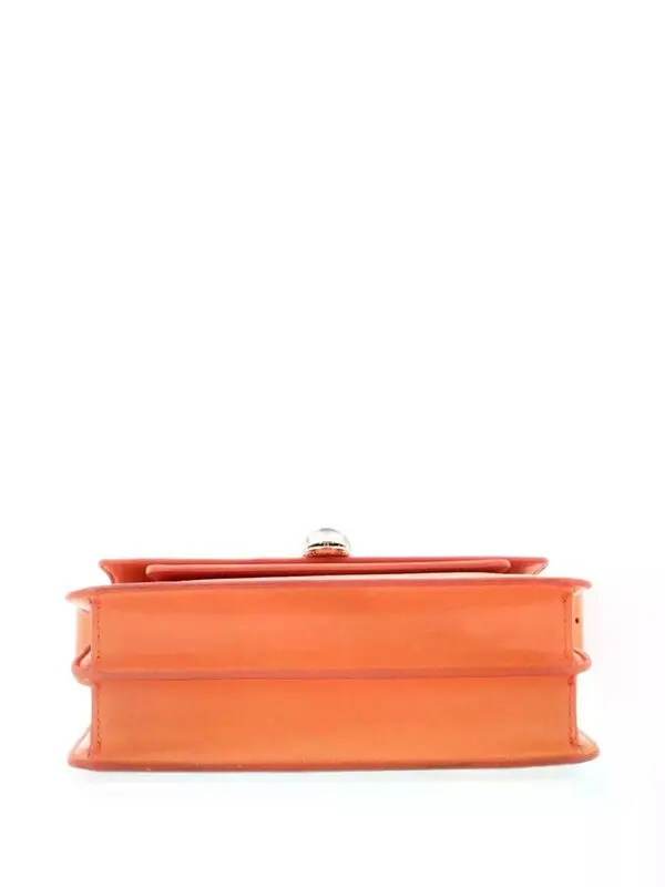 BVLGARI Serpenti Forever Maxi Chain Leather Small Crossbody Bag
