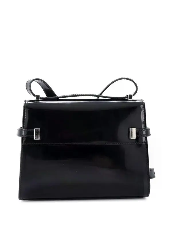 Saint Laurent Leather Manhattan Mini Crossbody Bag - Black