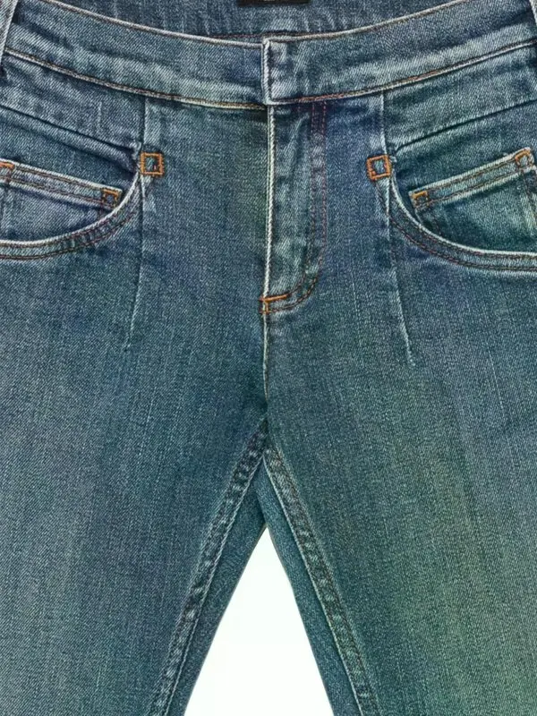 Miu Miu Raw-hem Denim Jeans