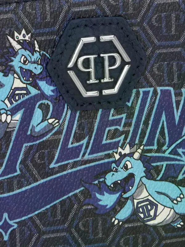 Philipp Plein Dragon-monogram Wallet